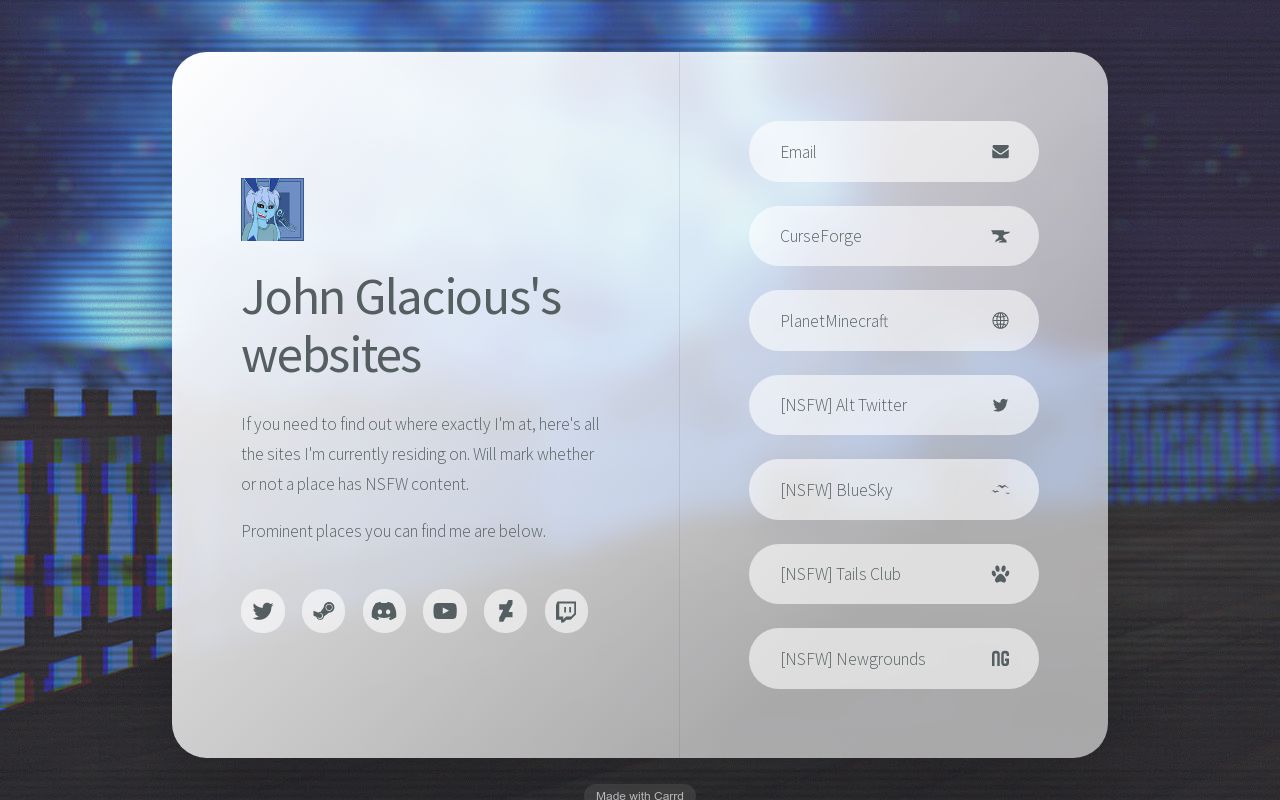 Glacious Websites